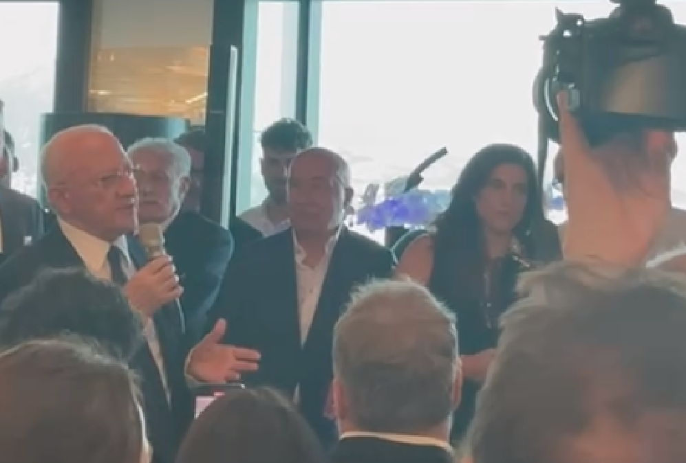 Inaugurazione ristorante Ducasse, De Luca: "Romeo imprenditore innovatore" - Il Riformista TV